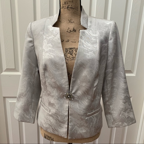 Vintage | Jackets & Coats | Vintage John Meyer Collection Silver ...
